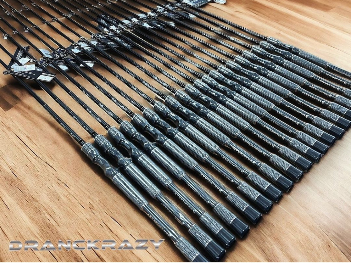 Dranckrazy Black Serpent The World Fishing Travel Rods (Spinning & Bai ...