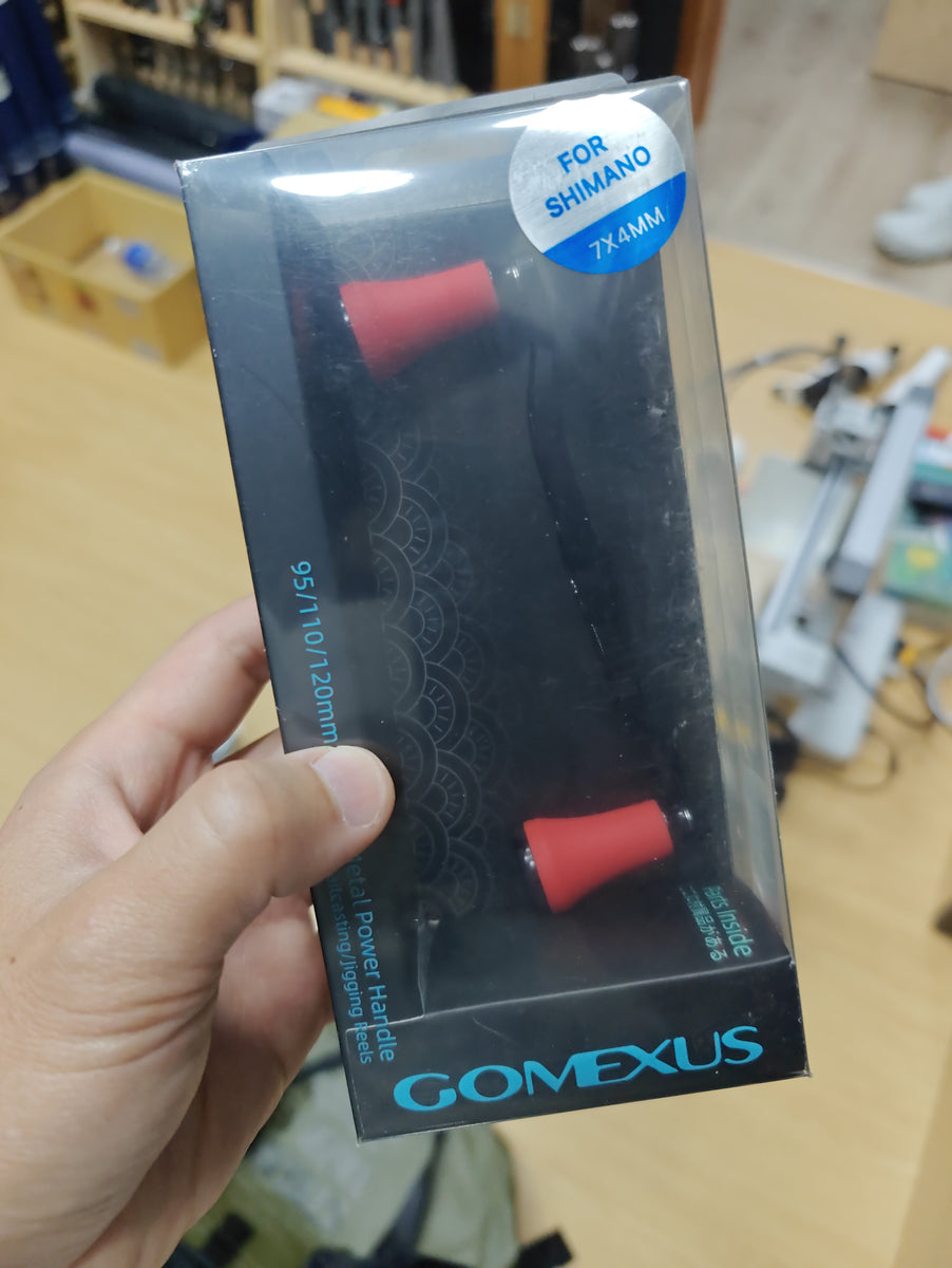 Gomexus 120mm TPE Small Red Knob 7mm Shimano – REDTACKLE